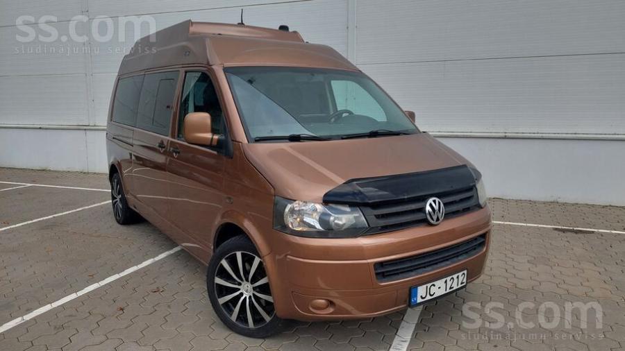 Brūns Volkswagen Multivan 2008 Rīga, ar dzinēja tilpumu 2.50 L un nobraukumu 0 tūkst. km par 6500 €, foto 1 vietnē AUTOMOTO.COM.LV