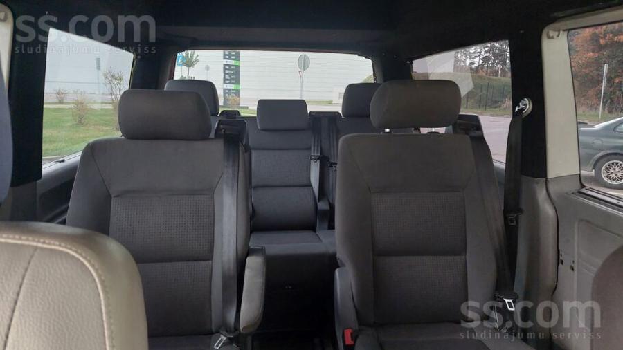 Brūns Volkswagen Multivan 2008 Rīga, ar dzinēja tilpumu 2.50 L un nobraukumu 0 tūkst. km par 6500 €, foto 13 vietnē AUTOMOTO.COM.LV