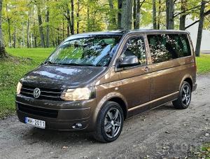 Brown Volkswagen Multivan 2010 in Ogre, with an engine capacity of 2.00 L and mileage of 400 thousand km for 11000 €, photo  on AUTOMOTO.COM.LV