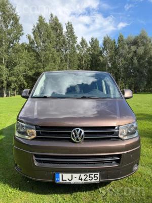 Brūns Volkswagen Multivan 2010 Ogre, ar dzinēja tilpumu 2.00 L un nobraukumu 230 tūkst. km par 12500 €, foto 3 vietnē AUTOMOTO.COM.LV