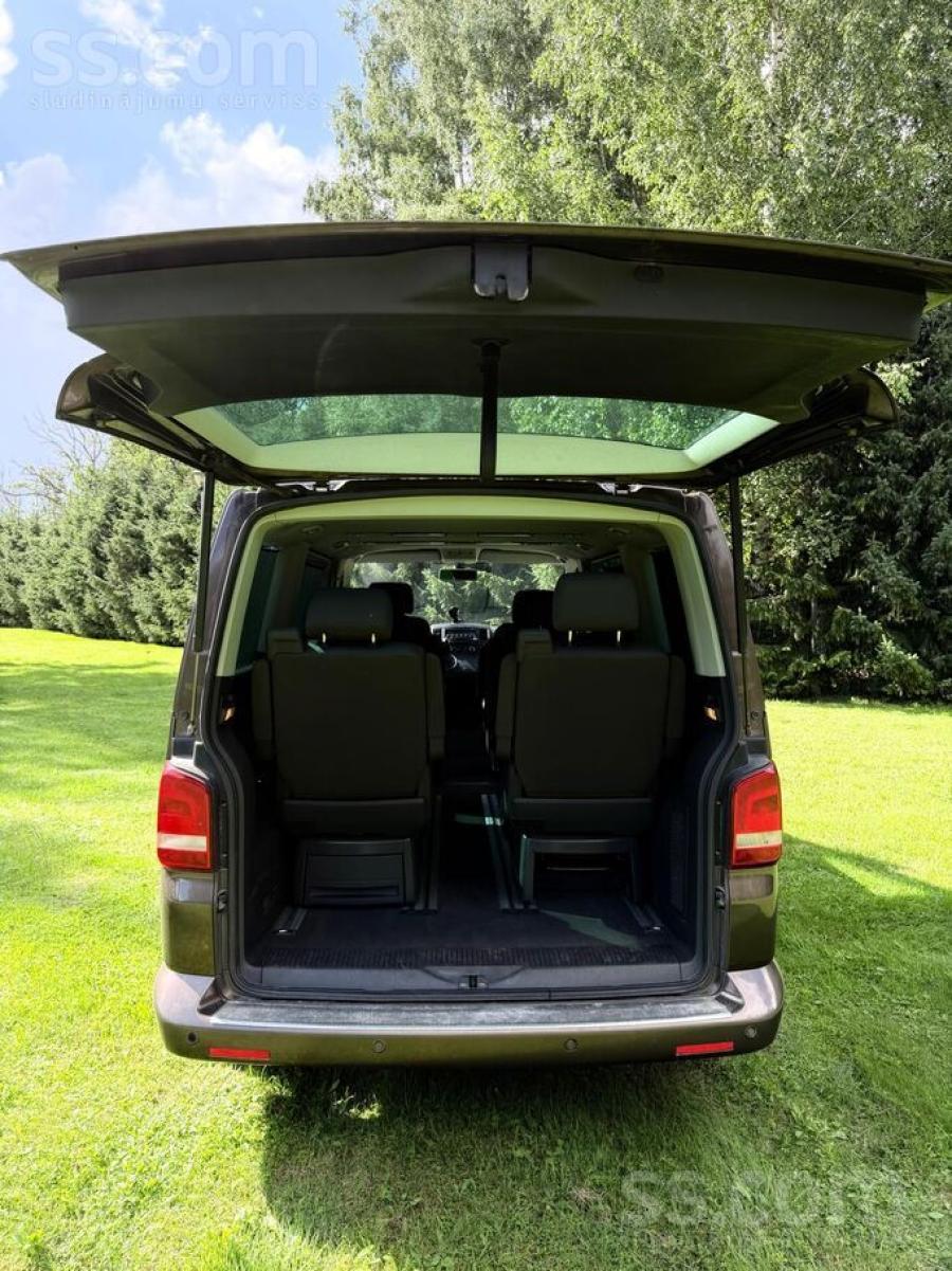 Brūns Volkswagen Multivan 2010 Ogre, ar dzinēja tilpumu 2.00 L un nobraukumu 230 tūkst. km par 12500 €, foto 7 vietnē AUTOMOTO.COM.LV