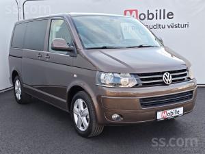 Brown Volkswagen Multivan 2010 in Riga, with an engine capacity of 2.00 L and mileage of 230 thousand km for 11900 €, photo  on AUTOMOTO.COM.LV