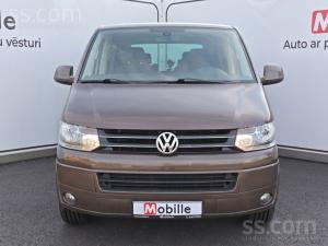 Brown Volkswagen Multivan 2010 in Riga, with an engine capacity of 2.00 L and mileage of 230 thousand km for 11900 €, photo 3 on AUTOMOTO.COM.LV
