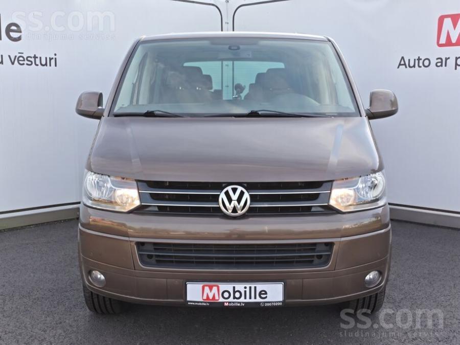Brown Volkswagen Multivan 2010 in Riga, with an engine capacity of 2.00 L and mileage of 230 thousand km for 11900 €, photo 3 on AUTOMOTO.COM.LV