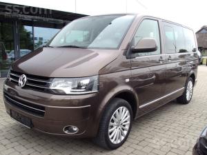 Brūns Volkswagen Multivan 2012 Rīga, ar dzinēja tilpumu 2.00 L un nobraukumu 200 tūkst. km par 19000 €, foto  vietnē AUTOMOTO.COM.LV