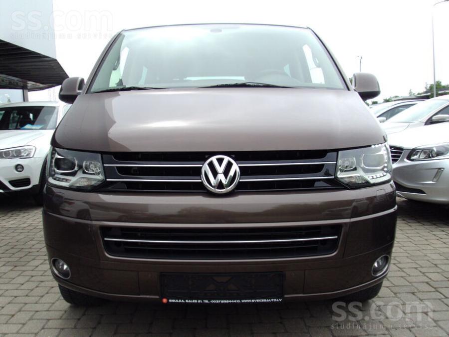 Brūns Volkswagen Multivan 2012 Rīga, ar dzinēja tilpumu 2.00 L un nobraukumu 200 tūkst. km par 19000 €, foto 19 vietnē AUTOMOTO.COM.LV