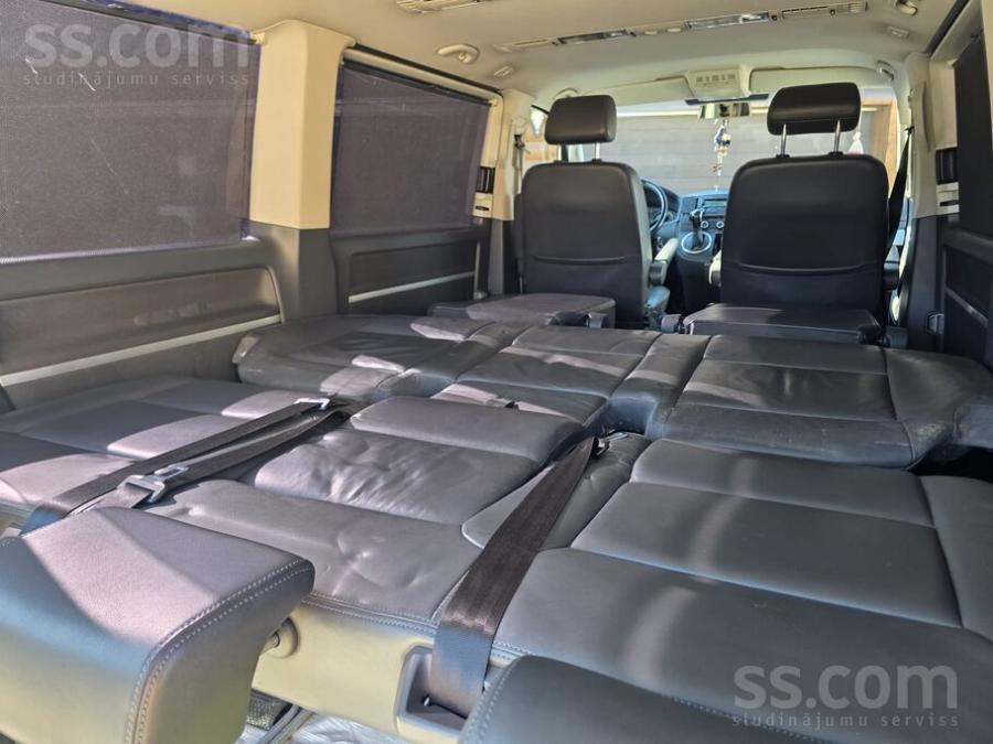 Brūns Volkswagen Multivan 2012 Jelgava, ar dzinēja tilpumu 2.00 L un nobraukumu 0 tūkst. km par 16750 €, foto 5 vietnē AUTOMOTO.COM.LV
