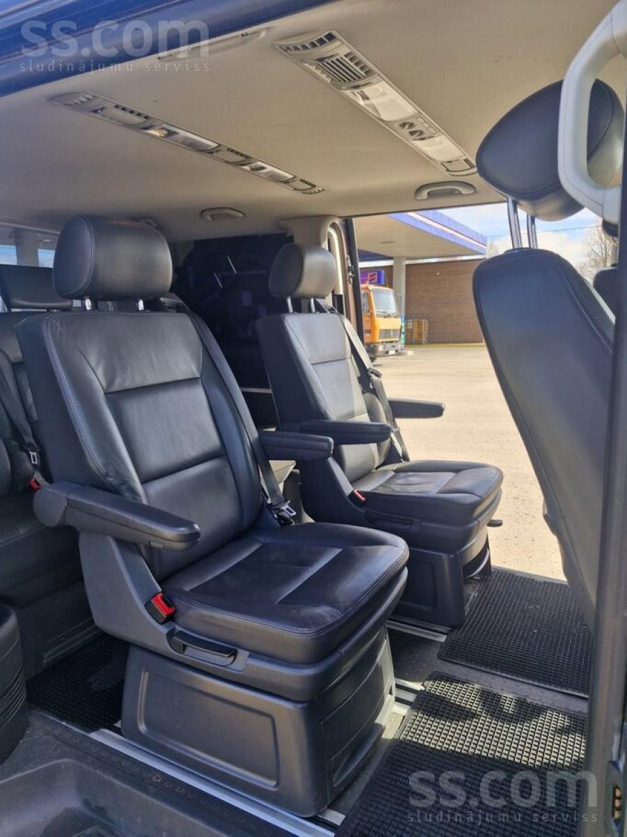 Brūns Volkswagen Multivan 2012 Jelgava, ar dzinēja tilpumu 2.00 L un nobraukumu 0 tūkst. km par 16750 €, foto 9 vietnē AUTOMOTO.COM.LV