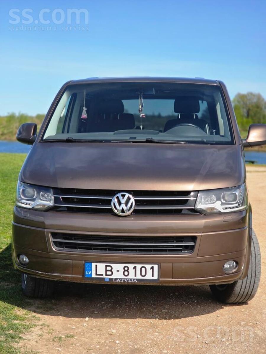 Brūns Volkswagen Multivan 2012 Jelgava, ar dzinēja tilpumu 2.00 L un nobraukumu 0 tūkst. km par 16750 €, foto 12 vietnē AUTOMOTO.COM.LV