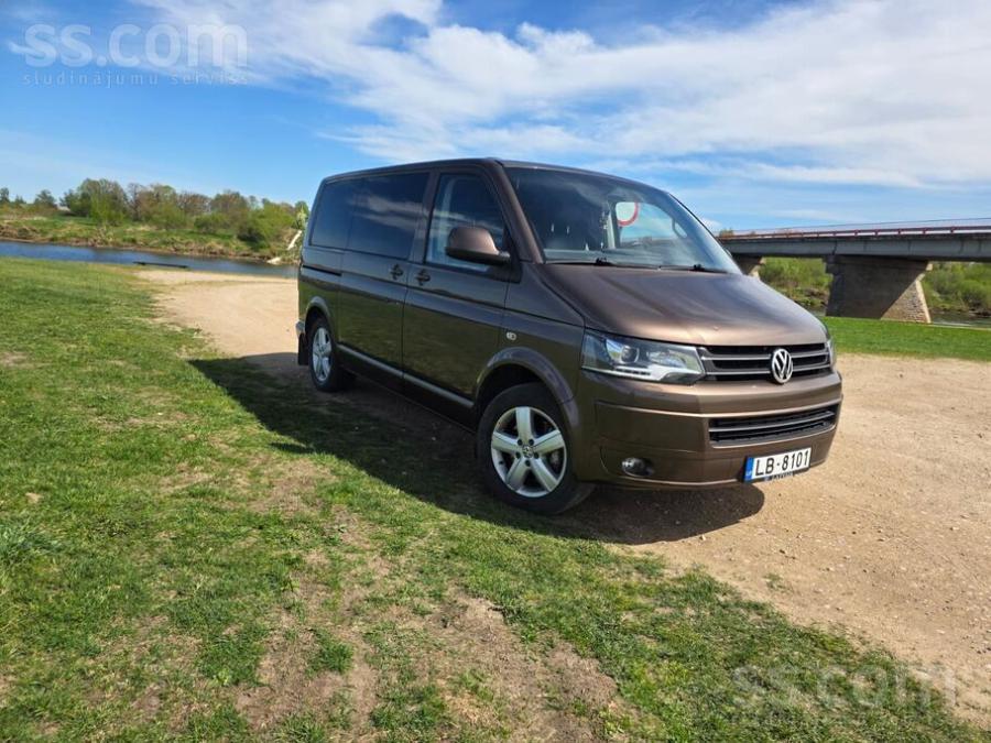 Brūns Volkswagen Multivan 2012 Jelgava, ar dzinēja tilpumu 2.00 L un nobraukumu 0 tūkst. km par 16750 €, foto 13 vietnē AUTOMOTO.COM.LV
