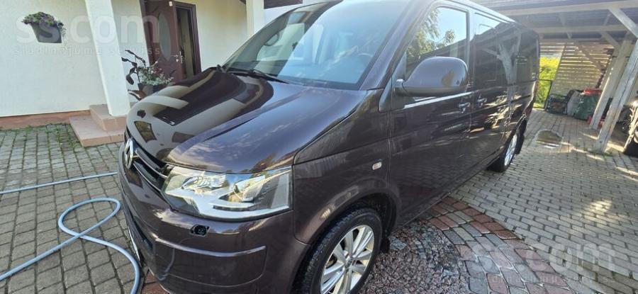 Brūns Volkswagen Multivan 2013 Ogre, ar dzinēja tilpumu 2.00 L un nobraukumu 178 tūkst. km par 19876 €, foto 8 vietnē AUTOMOTO.COM.LV