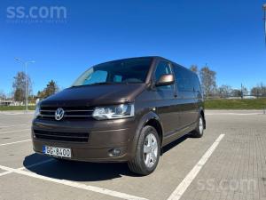 Brown Volkswagen Multivan 2014 in Rezekne, with an engine capacity of 2.00 L and mileage of 357 thousand km for 14500 €, photo  on AUTOMOTO.COM.LV