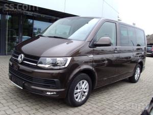 Brown Volkswagen Multivan 2015 in Riga, with an engine capacity of 2.00 L and mileage of 169 thousand km for 24500 €, photo  on AUTOMOTO.COM.LV