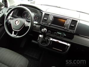 Brown Volkswagen Multivan 2015 in Riga, with an engine capacity of 2.00 L and mileage of 169 thousand km for 24500 €, photo 7 on AUTOMOTO.COM.LV