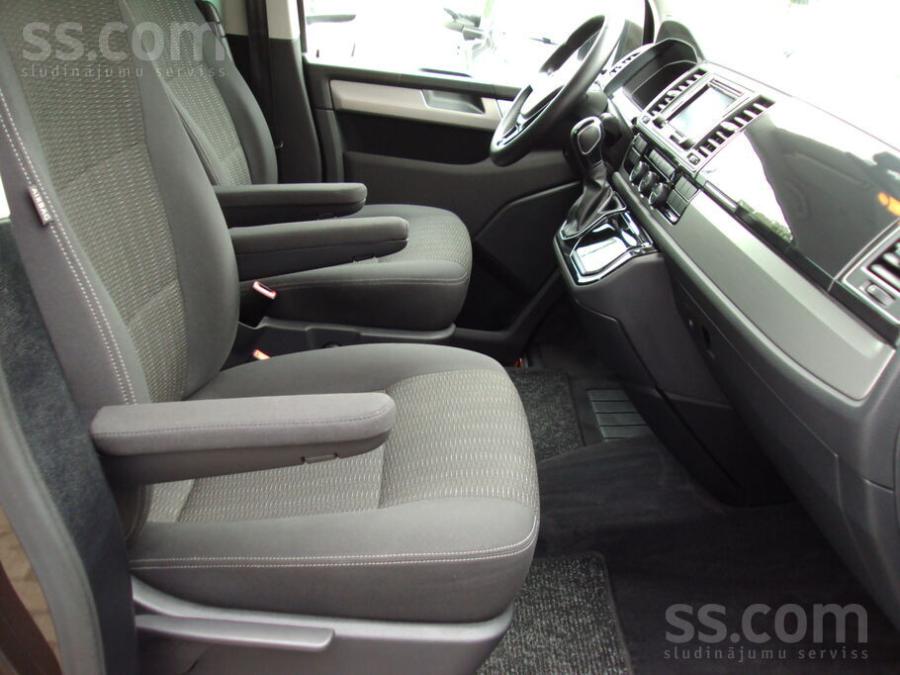 Brown Volkswagen Multivan 2015 in Riga, with an engine capacity of 2.00 L and mileage of 169 thousand km for 24500 €, photo 8 on AUTOMOTO.COM.LV