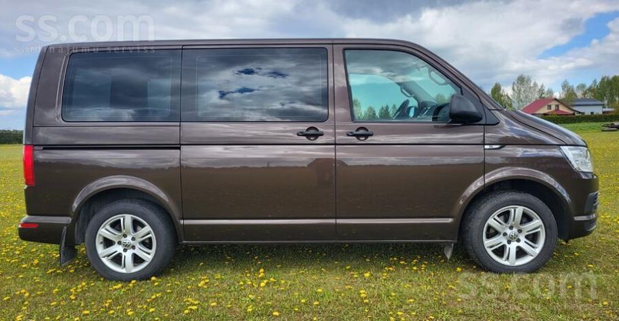 Brown Volkswagen Multivan 2017 in Cesis, with an engine capacity of 2.00 L and mileage of 288 thousand km for 24000 €, photo 5 on AUTOMOTO.COM.LV