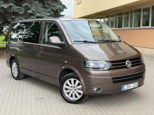 Brown Volkswagen Multivan 2010 in Kaunas, with an engine capacity of 1.97 L and mileage of 440 thousand km for 10300 €, photo 4 on AUTOMOTO.COM.LV