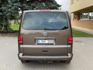 Brown Volkswagen Multivan 2010 in Kaunas, with an engine capacity of 1.97 L and mileage of 440 thousand km for 10300 €, photo 6 on AUTOMOTO.COM.LV