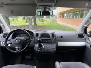 Brown Volkswagen Multivan 2010 in Kaunas, with an engine capacity of 1.97 L and mileage of 440 thousand km for 10300 €, photo 14 on AUTOMOTO.COM.LV