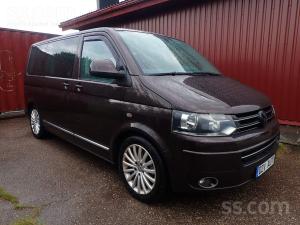 Brown Volkswagen Multivan 2010 in Liepaja, with an engine capacity of 2.00 L and mileage of 221 thousand km for 14550 €, photo  on AUTOMOTO.COM.LV