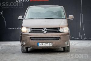 Brown Volkswagen Multivan 2011 in Riga, with an engine capacity of 2.00 L and mileage of 207 thousand km for 16990 €, photo 2 on AUTOMOTO.COM.LV