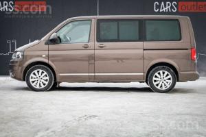 Brown Volkswagen Multivan 2011 in Riga, with an engine capacity of 2.00 L and mileage of 207 thousand km for 16990 €, photo 5 on AUTOMOTO.COM.LV