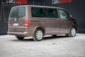 Brown Volkswagen Multivan 2011 in Riga, with an engine capacity of 2.00 L and mileage of 207 thousand km for 16990 €, photo 6 on AUTOMOTO.COM.LV