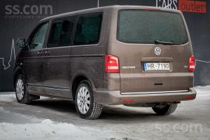 Brown Volkswagen Multivan 2011 in Riga, with an engine capacity of 2.00 L and mileage of 207 thousand km for 16990 €, photo 7 on AUTOMOTO.COM.LV