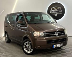 Brūns Volkswagen Multivan 2011 Marijampole, ar dzinēja tilpumu 1.97 L un nobraukumu 221 tūkst. km par 14999 €, foto  vietnē AUTOMOTO.COM.LV