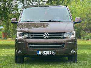 Brown Volkswagen Multivan 2013 in Jelgava, with an engine capacity of 2.00 L and mileage of 241 thousand km for 19000 €, photo  on AUTOMOTO.COM.LV