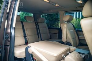 Brown Volkswagen Multivan 2013 in Riga, with an engine capacity of 2.00 L and mileage of 150 thousand km for 21990 €, photo 16 on AUTOMOTO.COM.LV