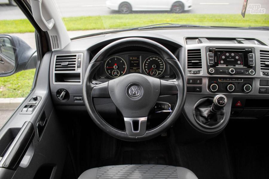 Brown Volkswagen Multivan 2013 in Kaunas, with an engine capacity of 2.00 L and mileage of 237 thousand km for 14300 €, photo 11 on AUTOMOTO.COM.LV