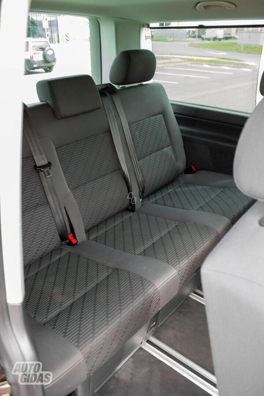 Brown Volkswagen Multivan 2013 in Kaunas, with an engine capacity of 2.00 L and mileage of 237 thousand km for 14300 €, photo 14 on AUTOMOTO.COM.LV