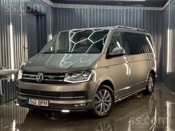 Brown Volkswagen Multivan 2015 in Valka, with an engine capacity of 2.00 L and mileage of 226 thousand km for 26999 €, photo 1 on AUTOMOTO.COM.LV