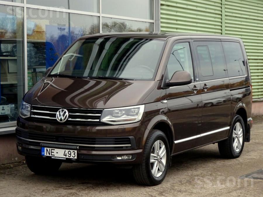 Brūns Volkswagen Multivan 2015 Rīga, ar dzinēja tilpumu 2.00 L un nobraukumu 309 tūkst. km par 17900 €, foto 1 vietnē AUTOMOTO.COM.LV