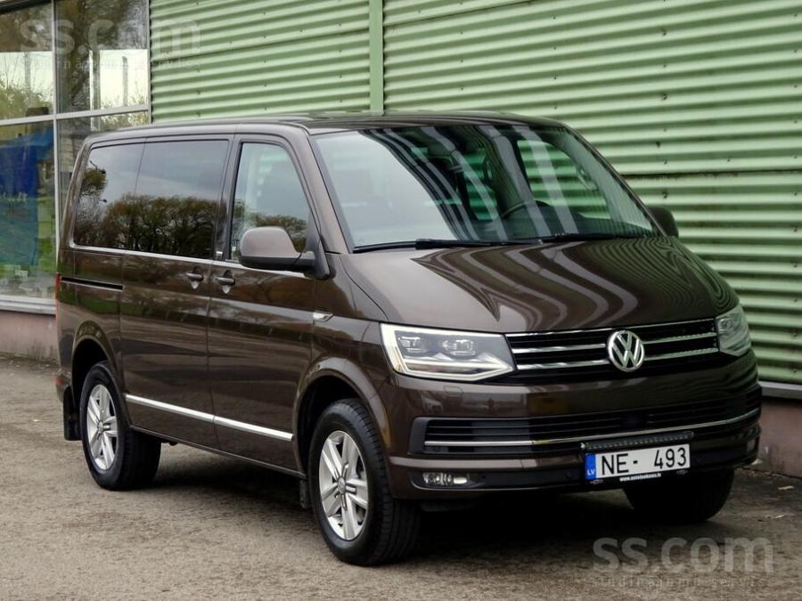 Brūns Volkswagen Multivan 2015 Rīga, ar dzinēja tilpumu 2.00 L un nobraukumu 309 tūkst. km par 17900 €, foto 4 vietnē AUTOMOTO.COM.LV