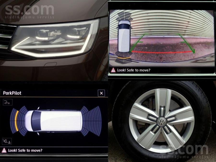 Brūns Volkswagen Multivan 2015 Rīga, ar dzinēja tilpumu 2.00 L un nobraukumu 309 tūkst. km par 17900 €, foto 13 vietnē AUTOMOTO.COM.LV