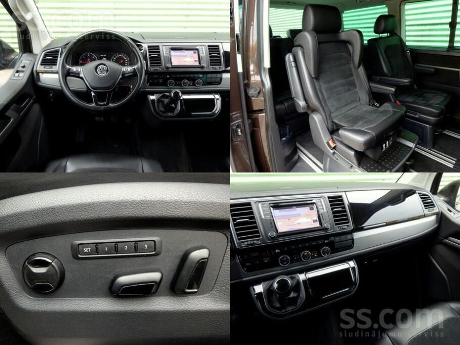 Brūns Volkswagen Multivan 2015 Rīga, ar dzinēja tilpumu 2.00 L un nobraukumu 309 tūkst. km par 17900 €, foto 14 vietnē AUTOMOTO.COM.LV