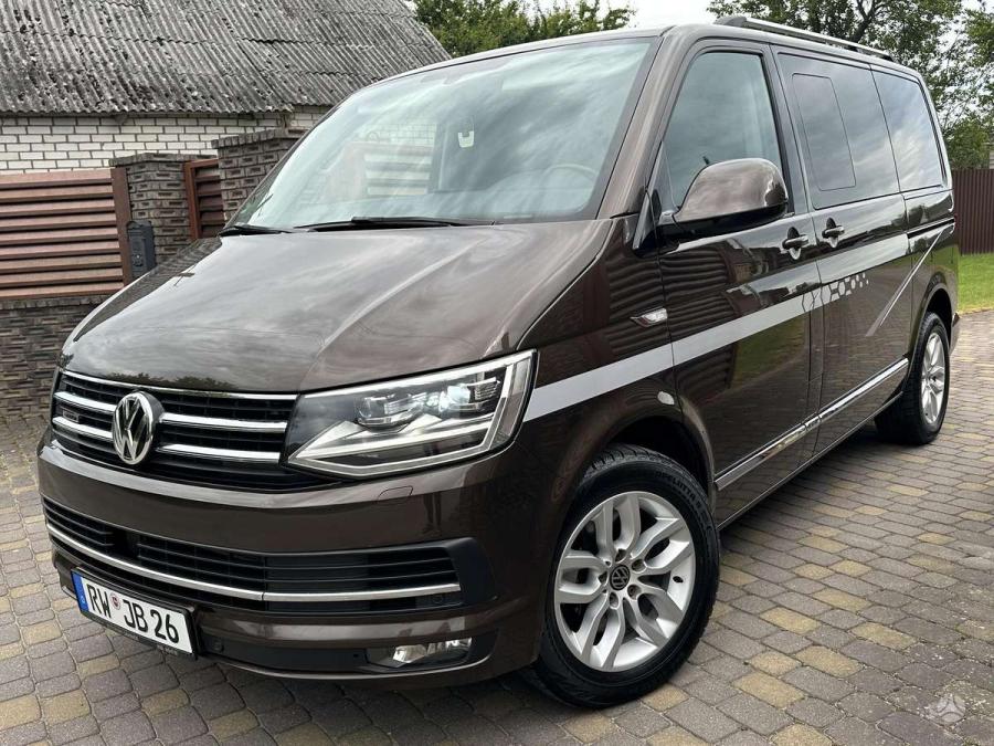 Brūns Volkswagen Multivan 2017 Viļņa, ar dzinēja tilpumu 1.97 L un nobraukumu 215 tūkst. km par 27755 €, foto 8 vietnē AUTOMOTO.COM.LV
