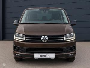 Brown Volkswagen Multivan 2018 in Vilnius, with an engine capacity of 1.97 L and mileage of 191 thousand km for 23990 €, photo 4 on AUTOMOTO.COM.LV