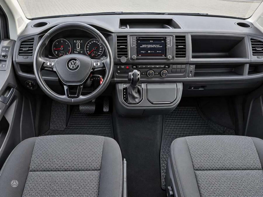 Brown Volkswagen Multivan 2018 in Vilnius, with an engine capacity of 1.97 L and mileage of 191 thousand km for 23990 €, photo 9 on AUTOMOTO.COM.LV
