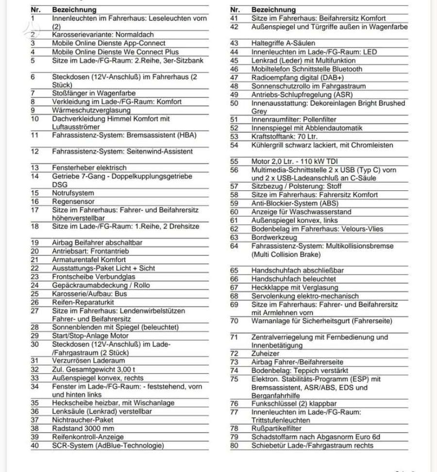 Brūns Volkswagen Multivan 2021 Šauļi, ar dzinēja tilpumu 1.97 L un nobraukumu 127 tūkst. km par 33900 €, foto 17 vietnē AUTOMOTO.COM.LV