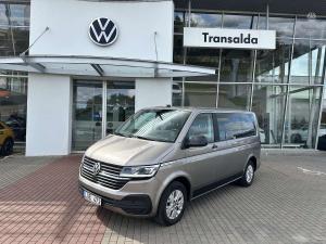 Brown Volkswagen Multivan 2021 in Siauliai, with an engine capacity of 1.97 L and mileage of 91 thousand km for 34900 €, photo  on AUTOMOTO.COM.LV