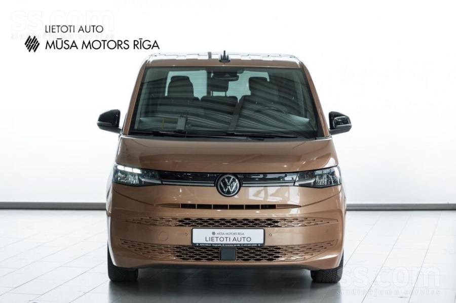 Brown Volkswagen Multivan 2024 in Riga, with an engine capacity of 2.00 L and mileage of 92 thousand km for 45800 €, photo 4 on AUTOMOTO.COM.LV