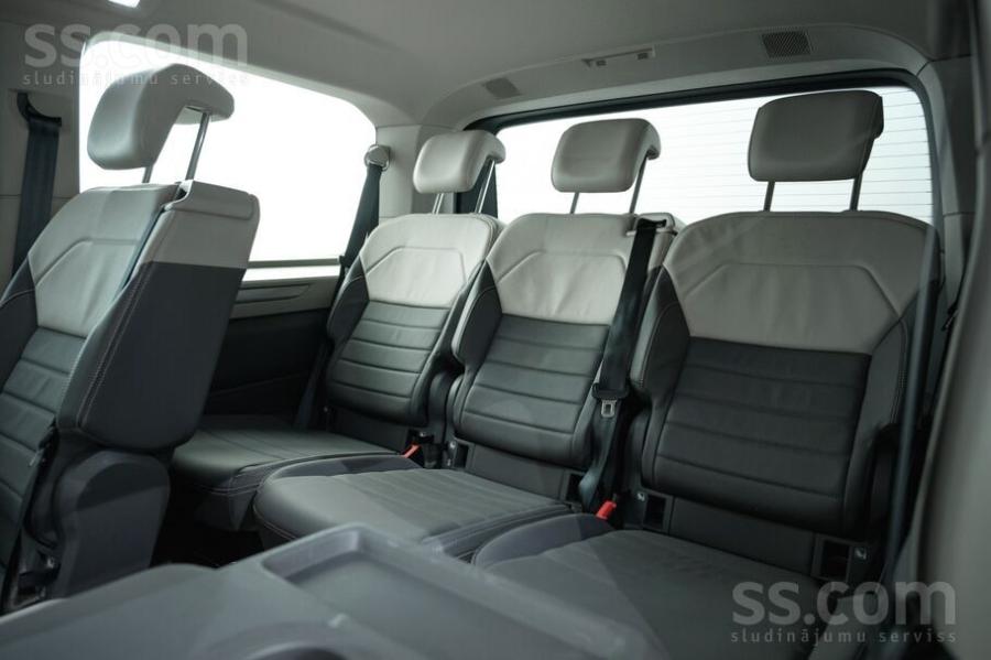 Brown Volkswagen Multivan 2024 in Riga, with an engine capacity of 2.00 L and mileage of 92 thousand km for 45800 €, photo 10 on AUTOMOTO.COM.LV