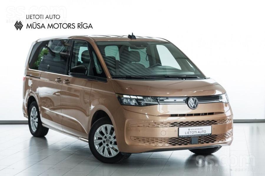 Brown Volkswagen Multivan 2024 in Riga, with an engine capacity of 2.00 L and mileage of 92 thousand km for 45800 €, photo 11 on AUTOMOTO.COM.LV