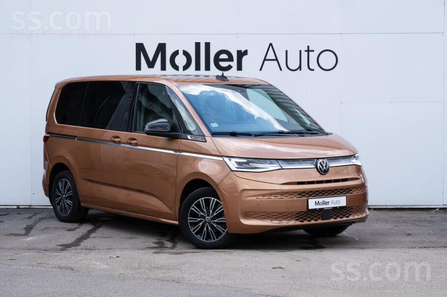 Brūns Volkswagen Multivan 2023 Rīga, ar dzinēja tilpumu 2.00 L un nobraukumu 60 tūkst. km par 48900 €, foto 2 vietnē AUTOMOTO.COM.LV
