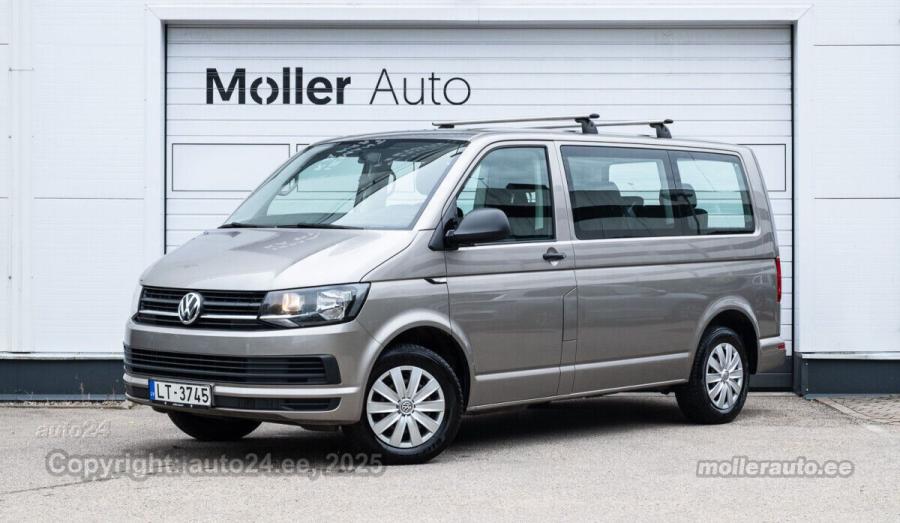 Brown Volkswagen Multivan 2018 in Riga, with an engine capacity of 2.00 L and mileage of 223 thousand km for 21469 €, photo 1 on AUTOMOTO.COM.LV