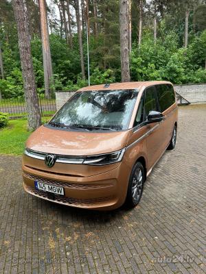 Brown Volkswagen Multivan 2025 in Tallinn, with an engine capacity of 2.00 L and mileage of 11 thousand km for 61500 €, photo  on AUTOMOTO.COM.LV
