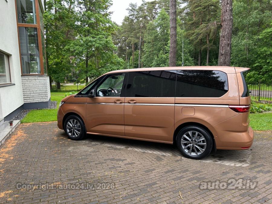 Brown Volkswagen Multivan 2025 in Tallinn, with an engine capacity of 2.00 L and mileage of 11 thousand km for 61500 €, photo 3 on AUTOMOTO.COM.LV